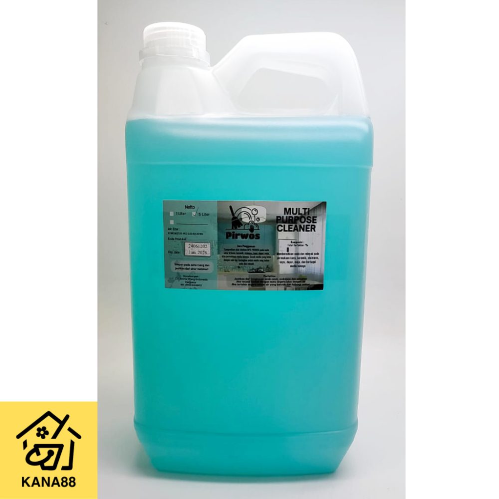 Multi Purpose Cleaner Pirwos 5 Liter MPC Pembersih Kaca Stainless Kayu ...